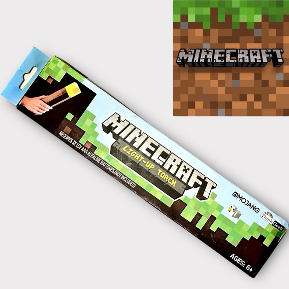 Minecraft | Toys | Minecraft Torch Light Lamp And Toy | Poshmark